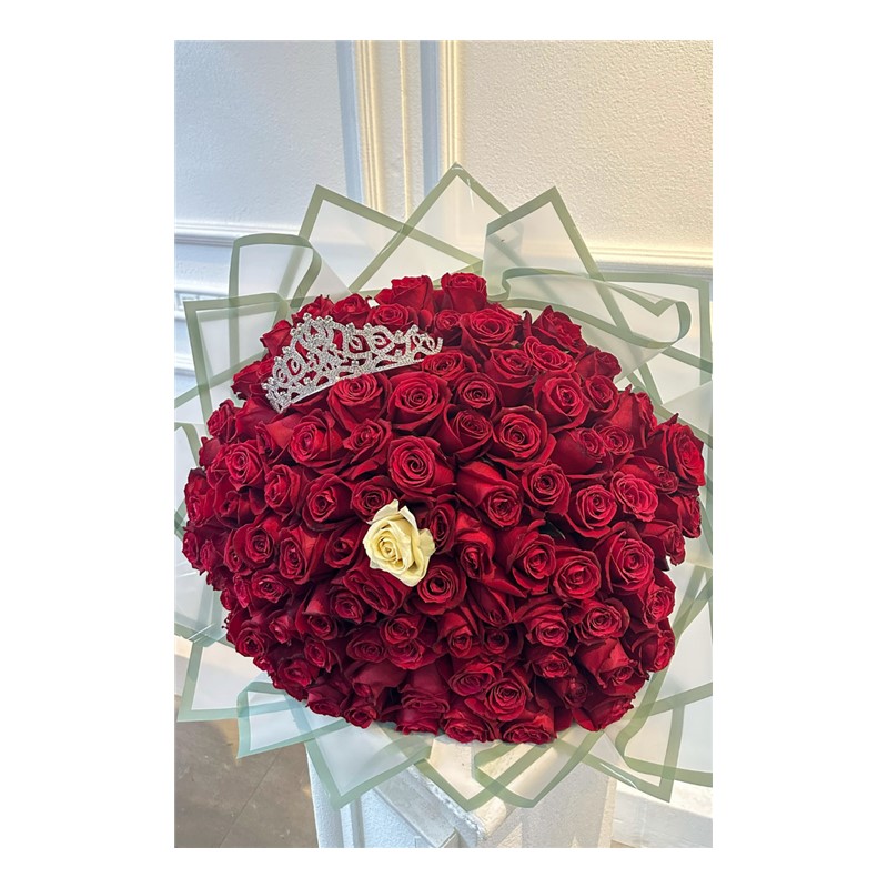 101 Kırmızı Gül Buketi | Taze Çiçek