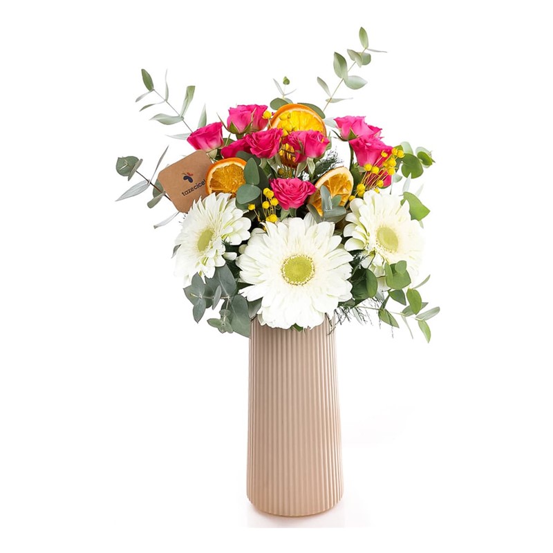 Blush & Amber Harmony | Taze Çiçek