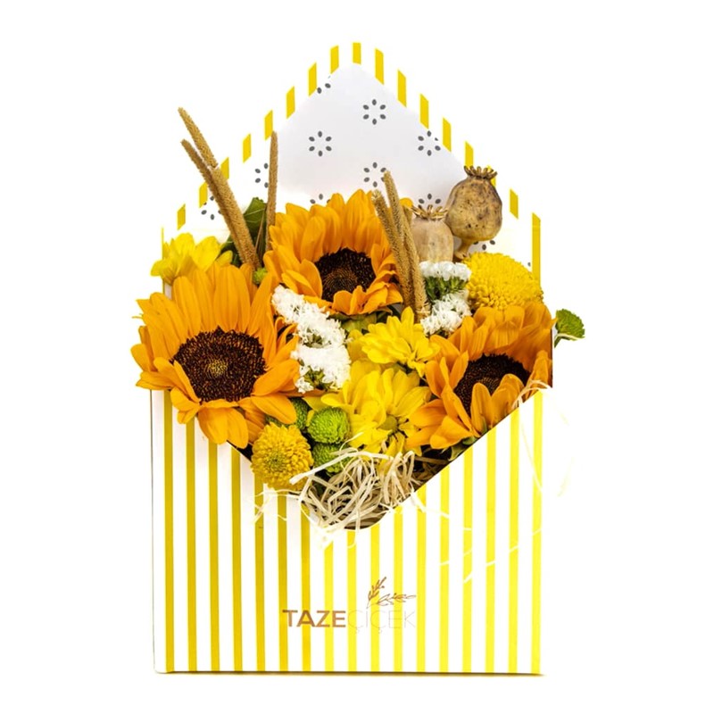 Box of Yellow Marmalade | Taze Çiçek