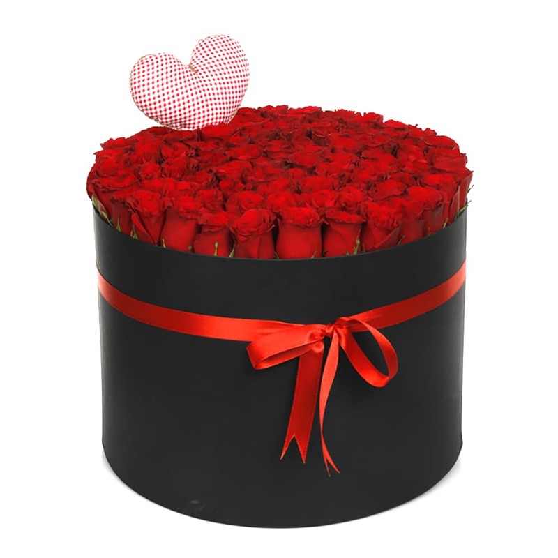 Eternal Love Kutuda 101 Kırmızı Gül | Taze Çiçek