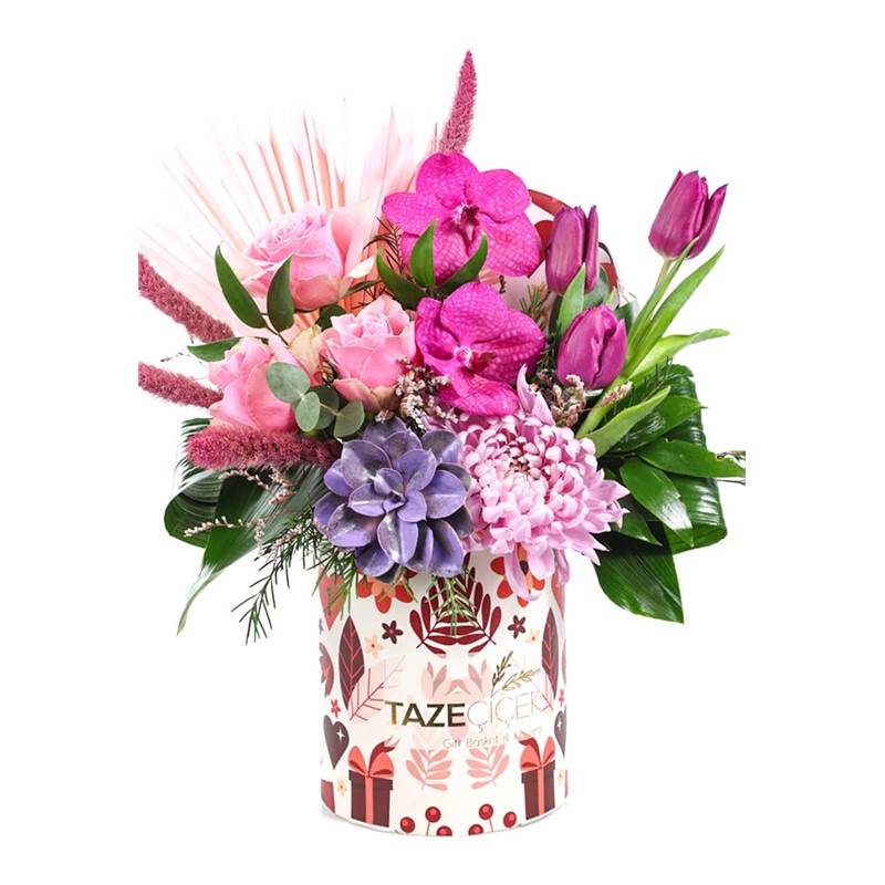 Luxury Tulip Box | Taze Çiçek