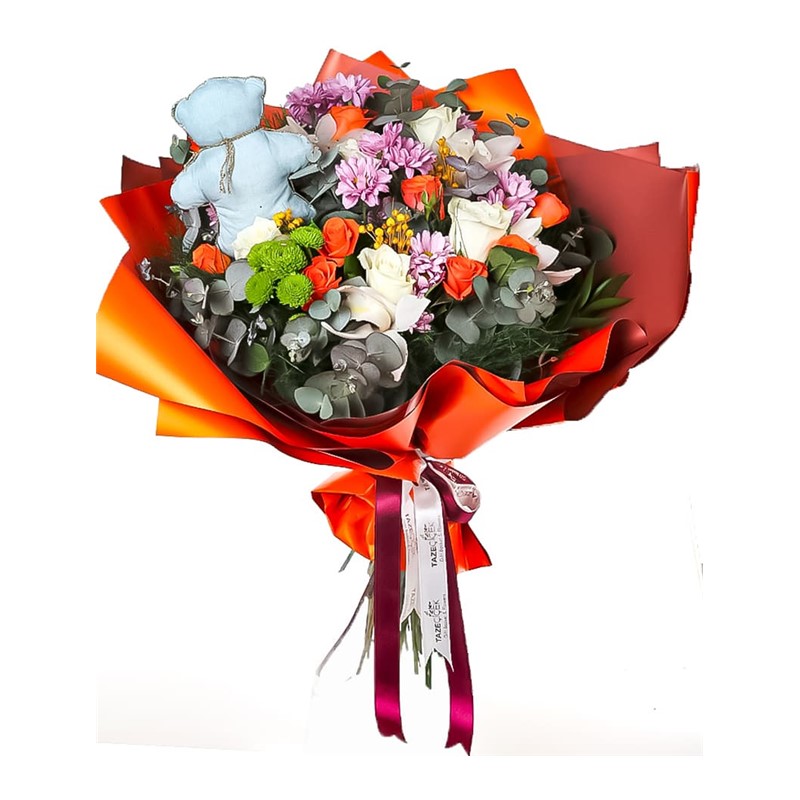 Pedestal Mix Bouquet I Taze Çiçek