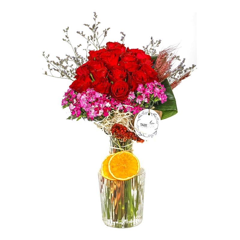 Pretty 15 Red Roses I Taze Çiçek