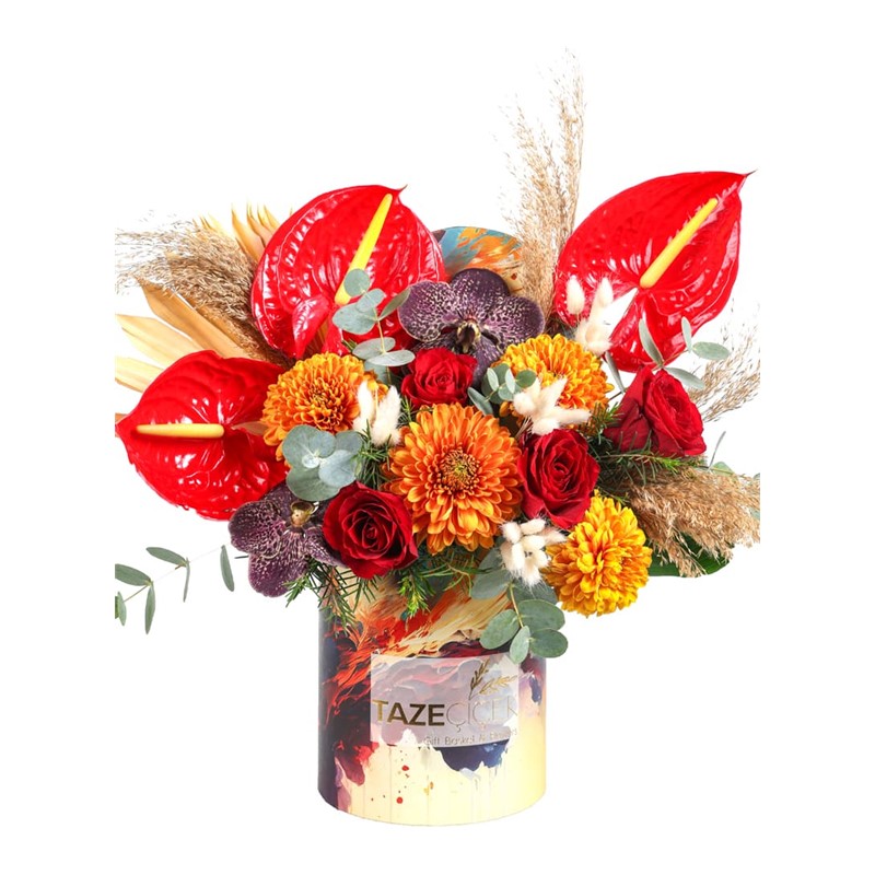 Red Spirit Box | Taze Çiçek