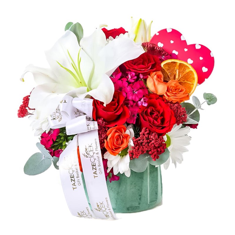 Simply Floral Mix Aranjman I Taze Çiçek