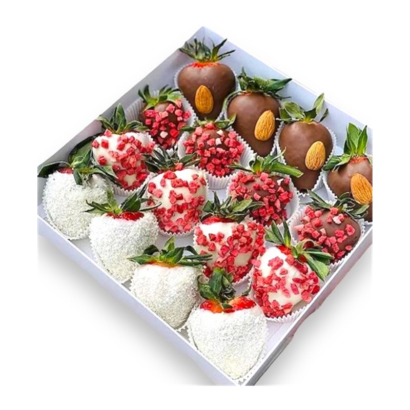 Special Box Berries Meyve Sepeti/Taze Çiçek
