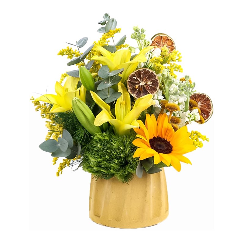Yellow Harvest I Taze Çiçek