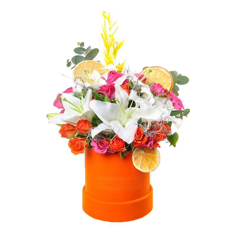 Fire Flower Arrangement I Taze Çiçek