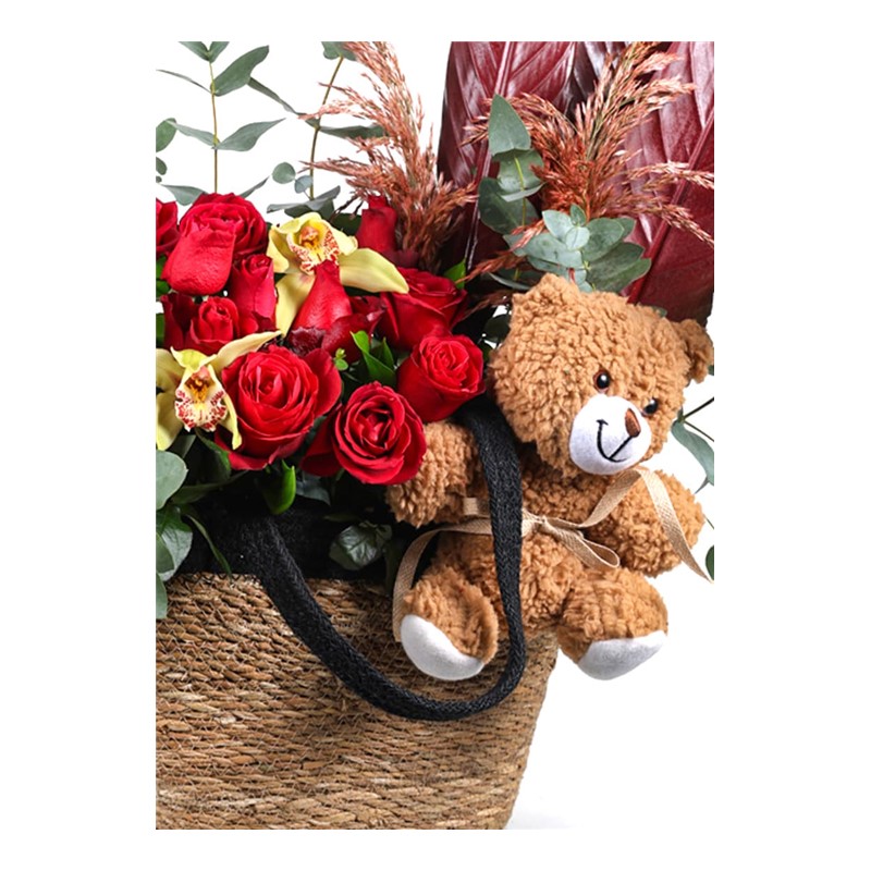 Teddy & Rose | Taze Çiçek