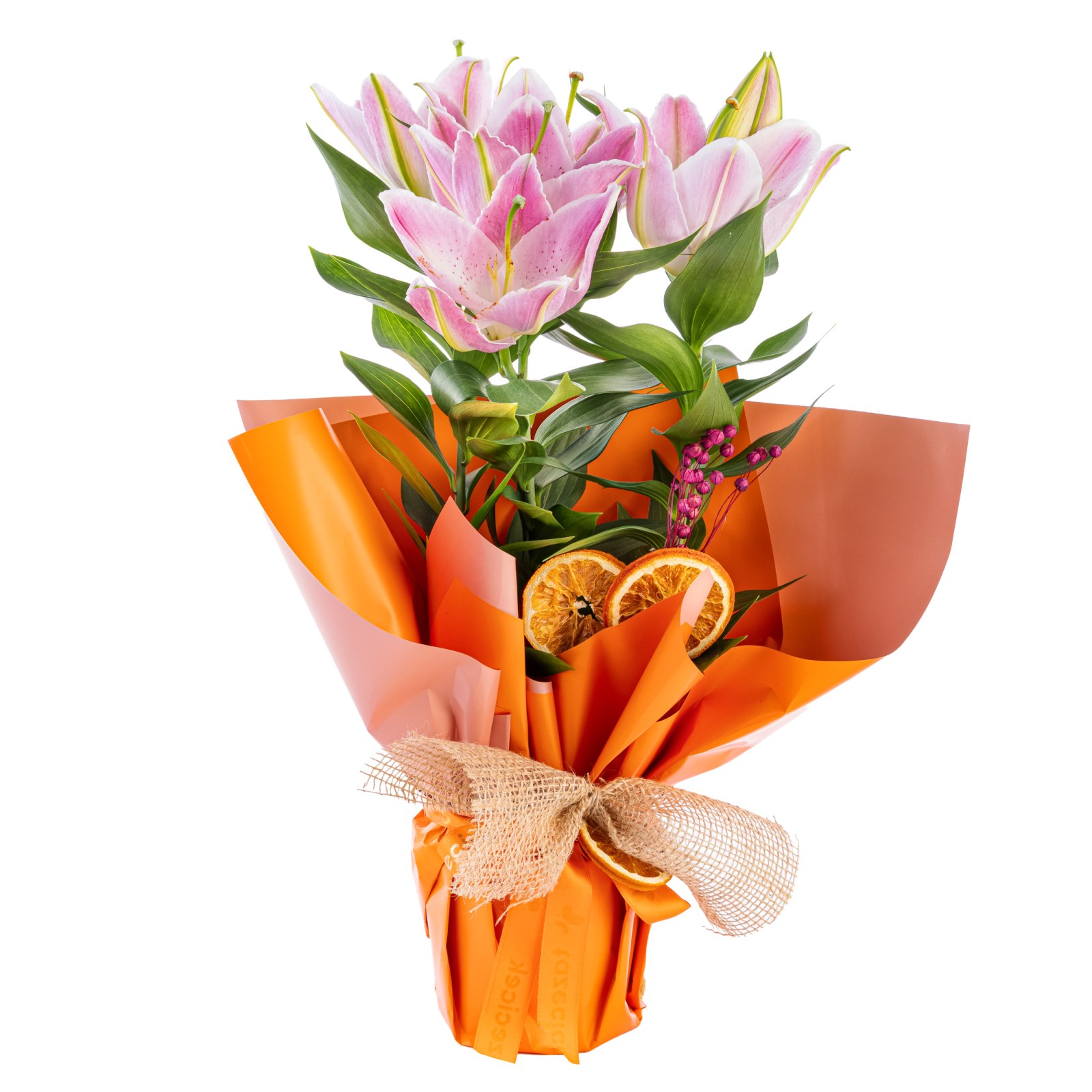 Golden Shine Lily Zambak I Taze Çiçek