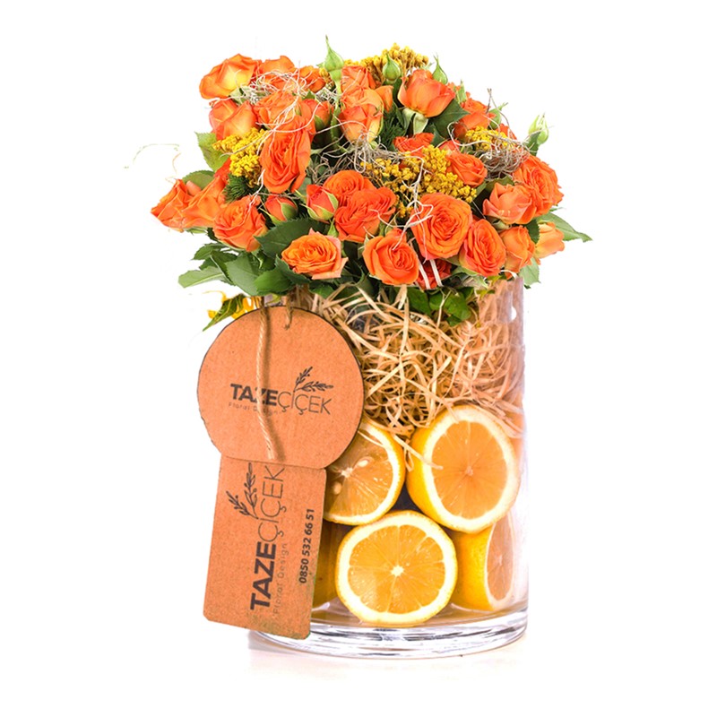 Hello Sunshine Orange Love | Taze Çiçek