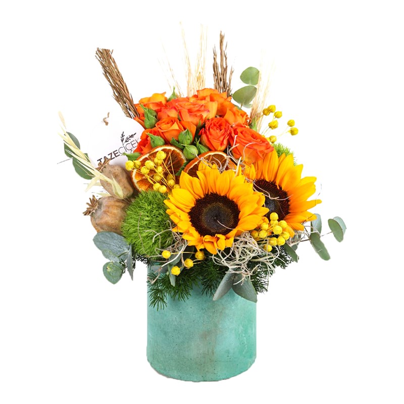 Random Sunflower I Taze Çiçek