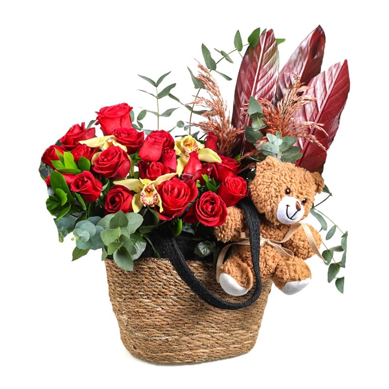 Teddy & Rose | Taze Çiçek